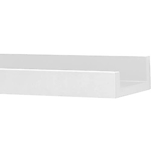 Kiera Grace Modern Frame, 23-Inch by 4-Inch, White