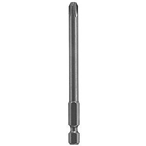Bosch 27368 PH3, 3-1/2-Inch Length, Extra Hard Titanium Dipped Number 3 Phillips Head Power Insert Bit
