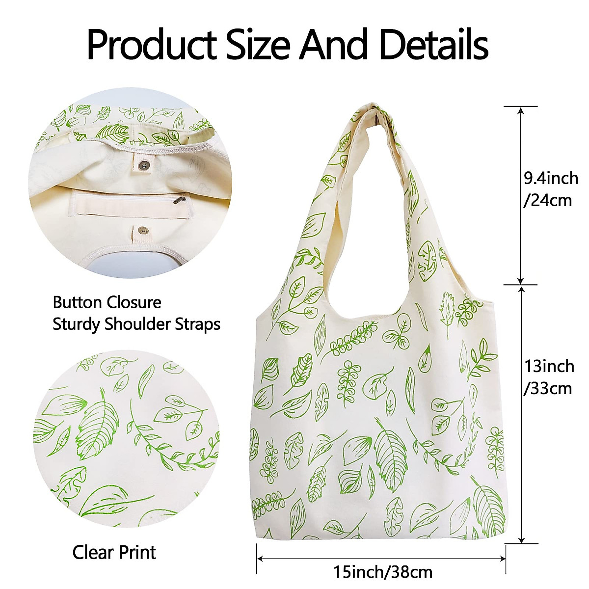 GRHOSE Minimalist Bouquet Cute Tote Bags Aesthetic Flower Canvas Reusable Grocery Bag Floral Canvas Tote Bag for Women