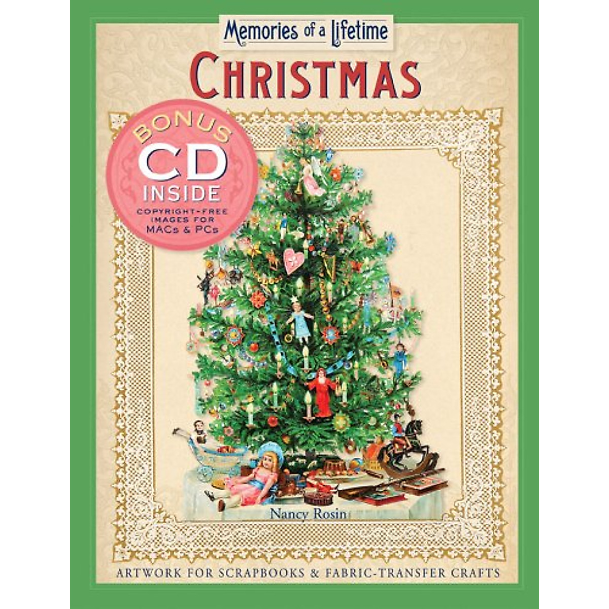 Memories of a Lifetime: Christmas: Artwork for Scrapbooks & Fabric-Transfer Crafts