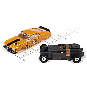 Auto World SC357-2 Thunderjet Pamelli Jones 1970 Ford Mustang HO Scale Slot Car