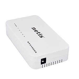 Netis ST3105G Unmanaged 5-Port 10/100/1000M Gigabit Desktop Switch, Auto-Negotiation and Plug and Play, 10Gbps Capacity