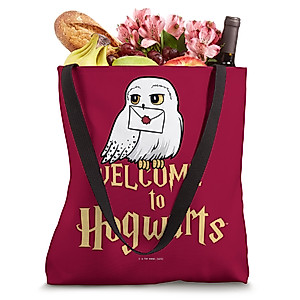 Harry Potter Hedwig Welcome to Hogwarts Tote Bag
