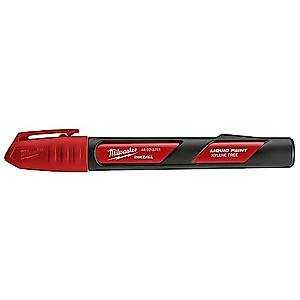 Milwaukee Electric Tools Paint Marker, Red (48-22-3741)