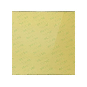 Gizmo Dorks PEI Sheet 3D Printer Build Surface 300mm x 300mm (11.8" x 11.8") with Laminated 3M 468MP Adhesive, Made in The USA