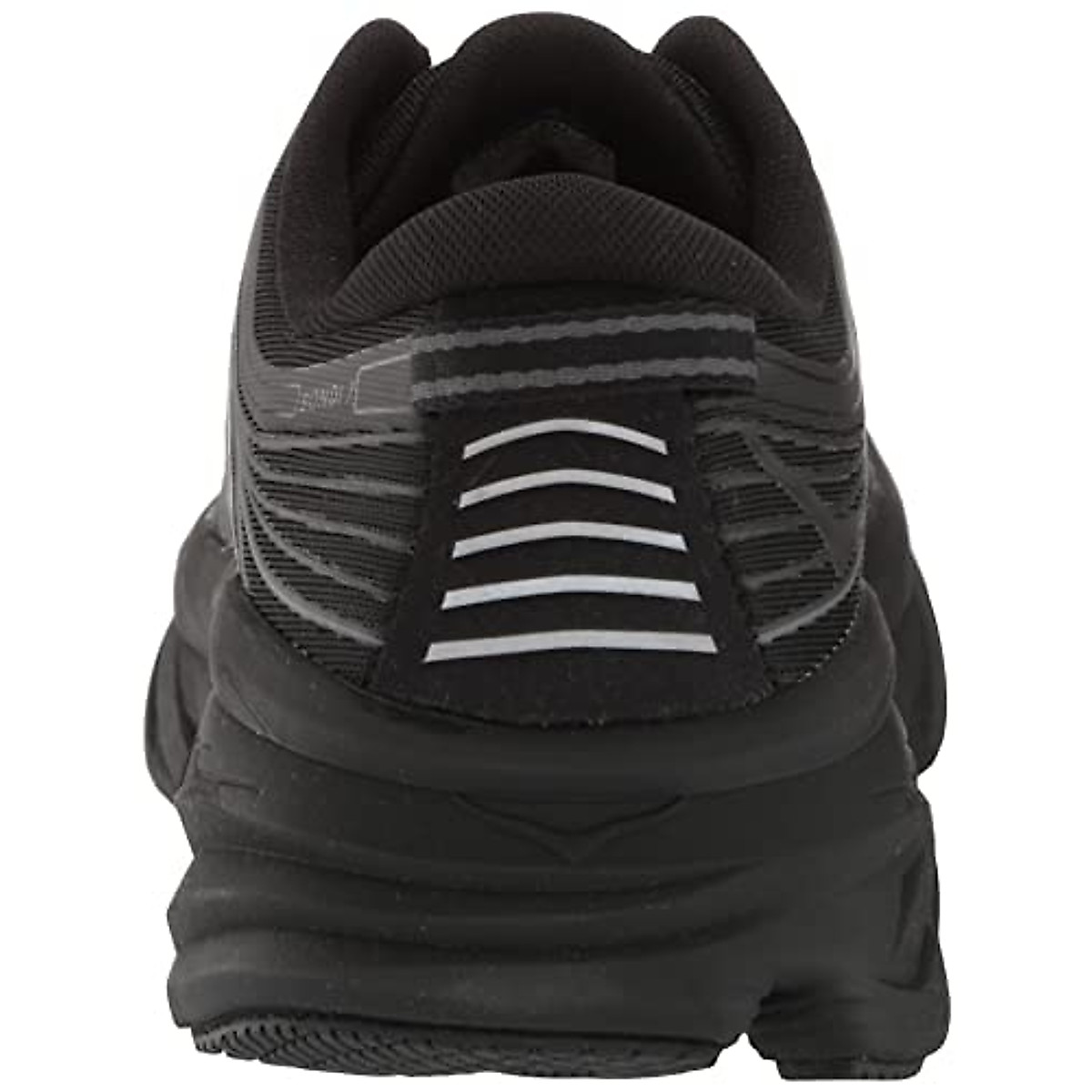 HOKA ONE ONE Bondi 7 Mens Shoes Size 10.5, Color: Black/Black