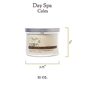 A Cheerful Giver Day Spa Frankincense and Myrrh Scented Candle - 11-Ounce Soy Candle with 55 hours Burn Time - Birthday Gift for Women