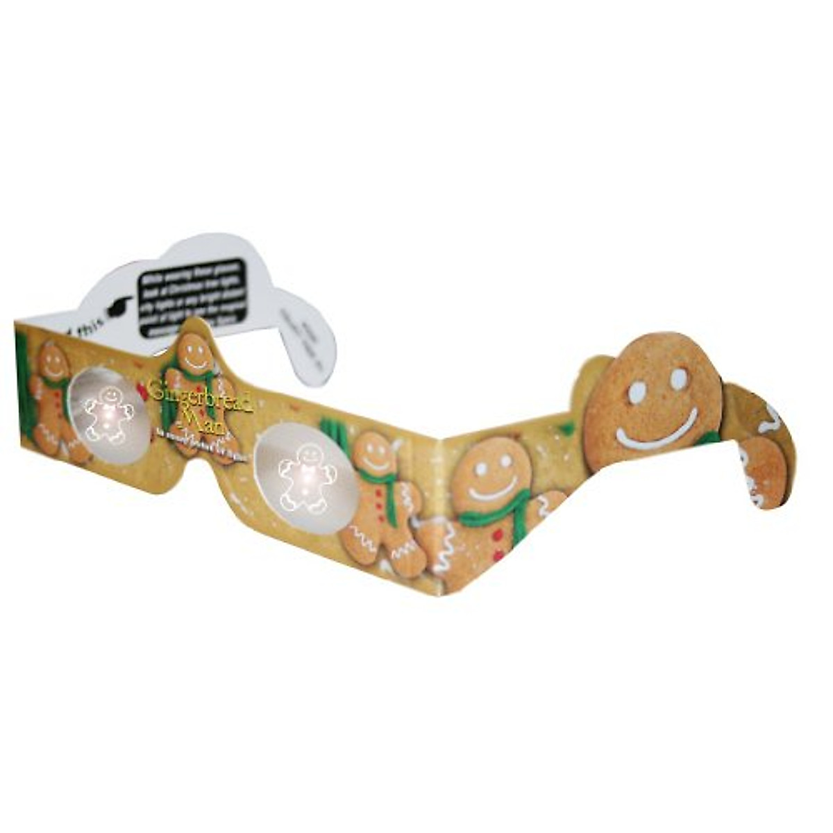 3D Christmas Glasses - 10 Pack Holiday Specs - Hologram Holiday Images