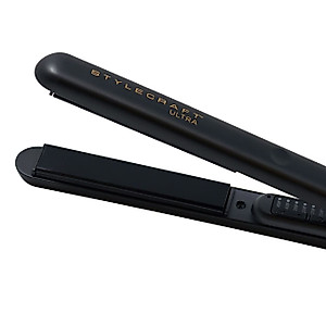 Stylecraft Professional Ultra Straightening Iron, Black, 1"