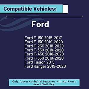 Tom's Key Car Key and Programmer Bundle with with 4 Button Flip Key, Designed for Select Ford Vehicles (Program Key Yourself/Do It Yourself)