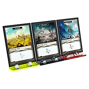 Gamegenic Card Stands | Set of 10 Card Stands | Use with Standard Size, Sleeved and Unsleeved Gaming Cards | Use in Gameplay and Display for TCG and LCG Cards | Multicolor Acrylic | Made by Gamegenic