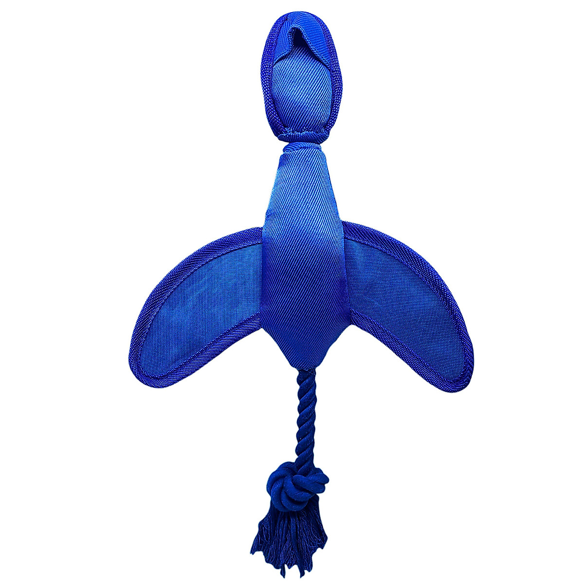 Nerf Dog Large Nylon Launching Duck/Blue/Green