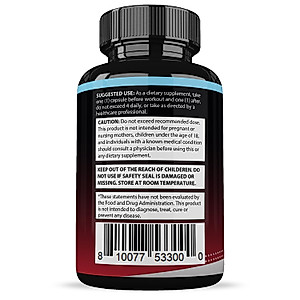 XL Real Muscle Gainer Max 1600MG Advanced Men's Heath Formula 60 Capsules