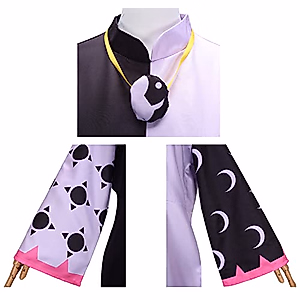 Kids Owl House Collector Cosplay Costume Jumpsuit Pajamas Halloween Uniform Outfit with Hat (Purple, Medium)