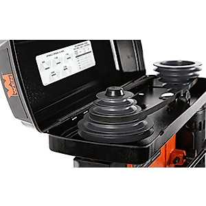 WEN 4211 3.2-Amp 10-Inch 5-Speed Cast Iron Benchtop Drill Press with Laser and Keyless Chuck , Black