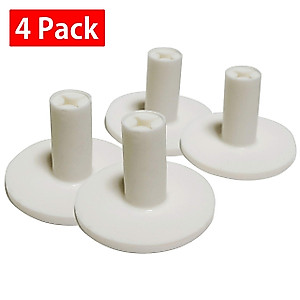 Vinyl Quote Me Rubber Golf Tee Holder Set for Practice & Driving Range Mats (4 Pack)