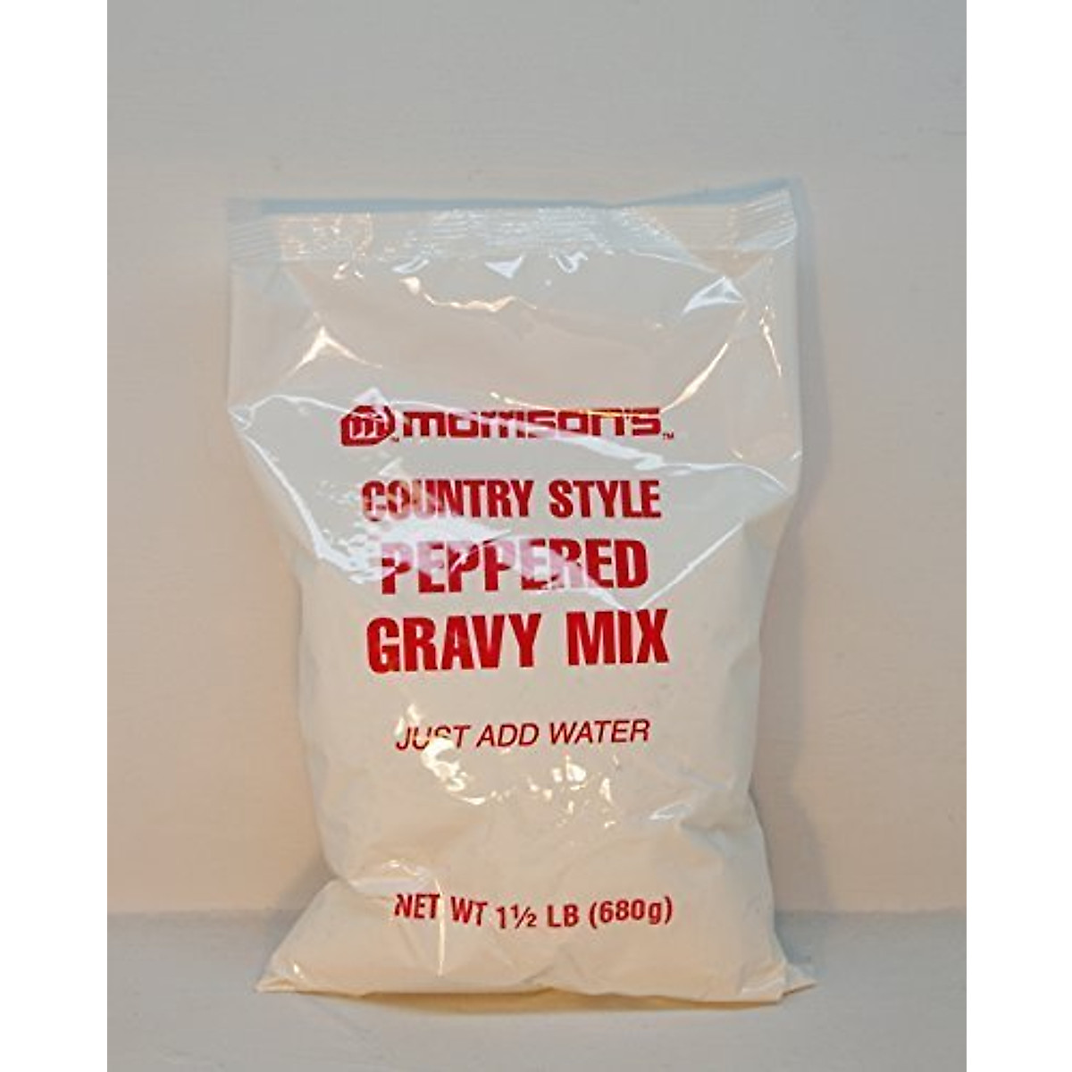 Morrison's Country Style Peppered Gravy Mix 1 1/2 Lb. Just Add Water - Large & Small Batch Instructions by Morrisons