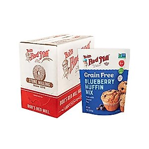 Bob's Red Mill Grain Free Blueberry Muffin Mix, 9-ounce (Pack of 5)