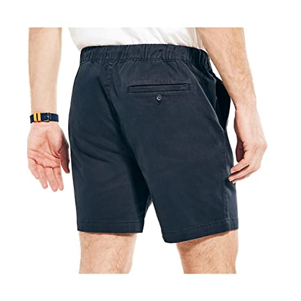 Nautica Men's 7" Pull-On Boardwalk Short, Navy