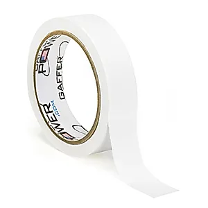 Labeling Tape - Clean Removable Console Tape | Adhesive Tape for Light Control Board, DJ Mixing Board, Audio Mixer, Arts and Crafts, Office Products, Ink Pens and Markers | Tons of Uses - 1"x20Yds