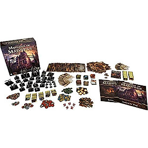 Mansions of Madness 2nd Edition (BASE GAME) | Horror Game | Mystery Board Game for Teens and Adults | Ages 14 and up | 1-5 Players | Average Playtime 2-3 hrs | Made by Fantasy Flight Games