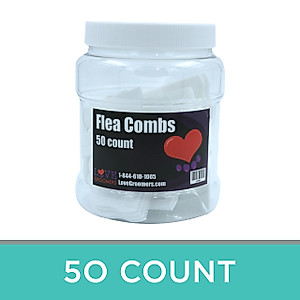Groomer Essentials Flea Combs - 50 Count