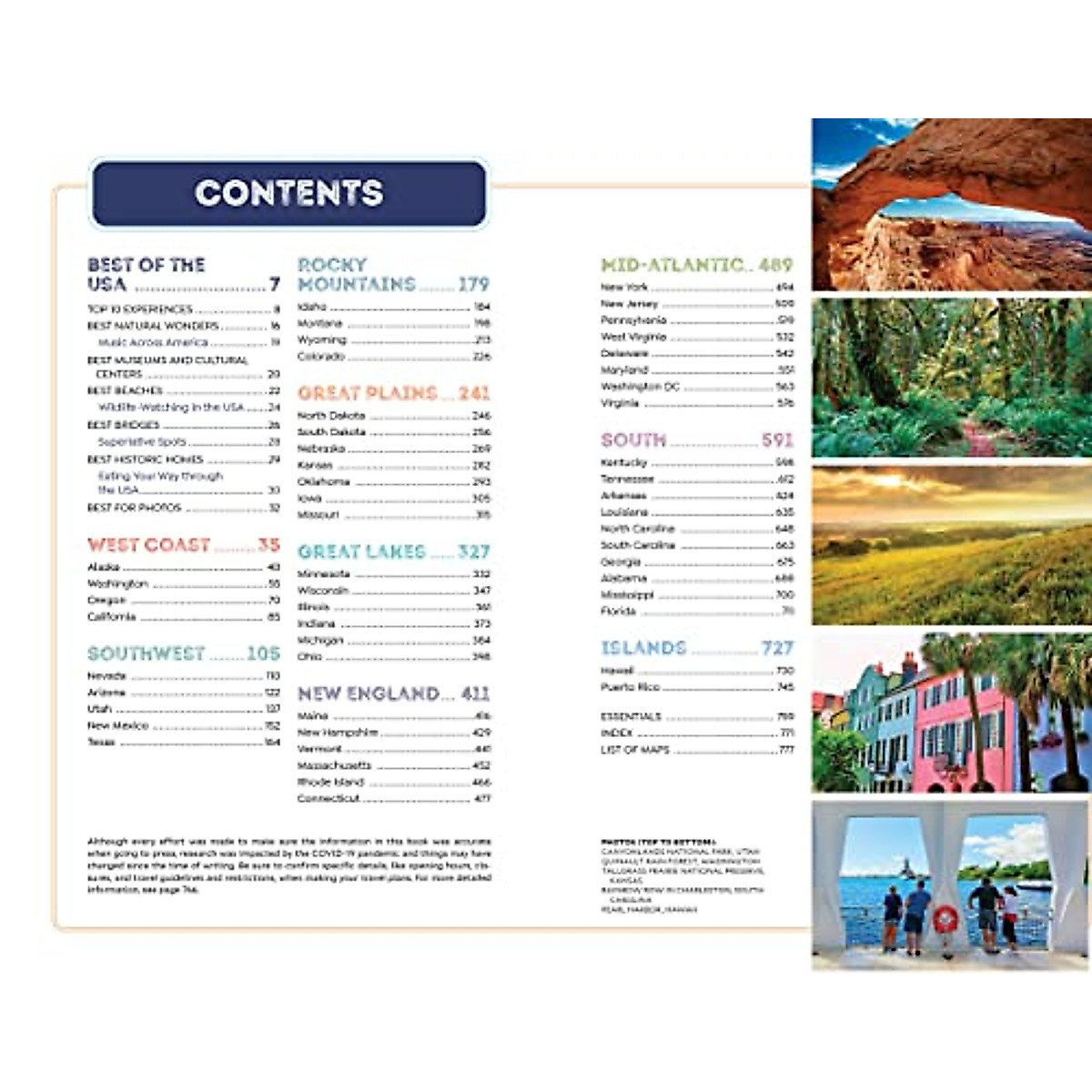 Moon USA State by State: The Best Things to Do in Every State for Your Travel Bucket List (Travel Guide)