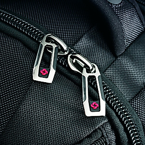 Samsonite Tectonic PFT Laptop Backpack, Black/Red, 17-Inch