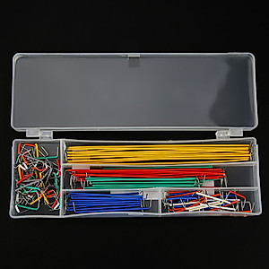 140pcs U Shape Solderless Breadboard Jumper Cable Wire Kit Box for DIY Shield Arduino and Raspberry Pi