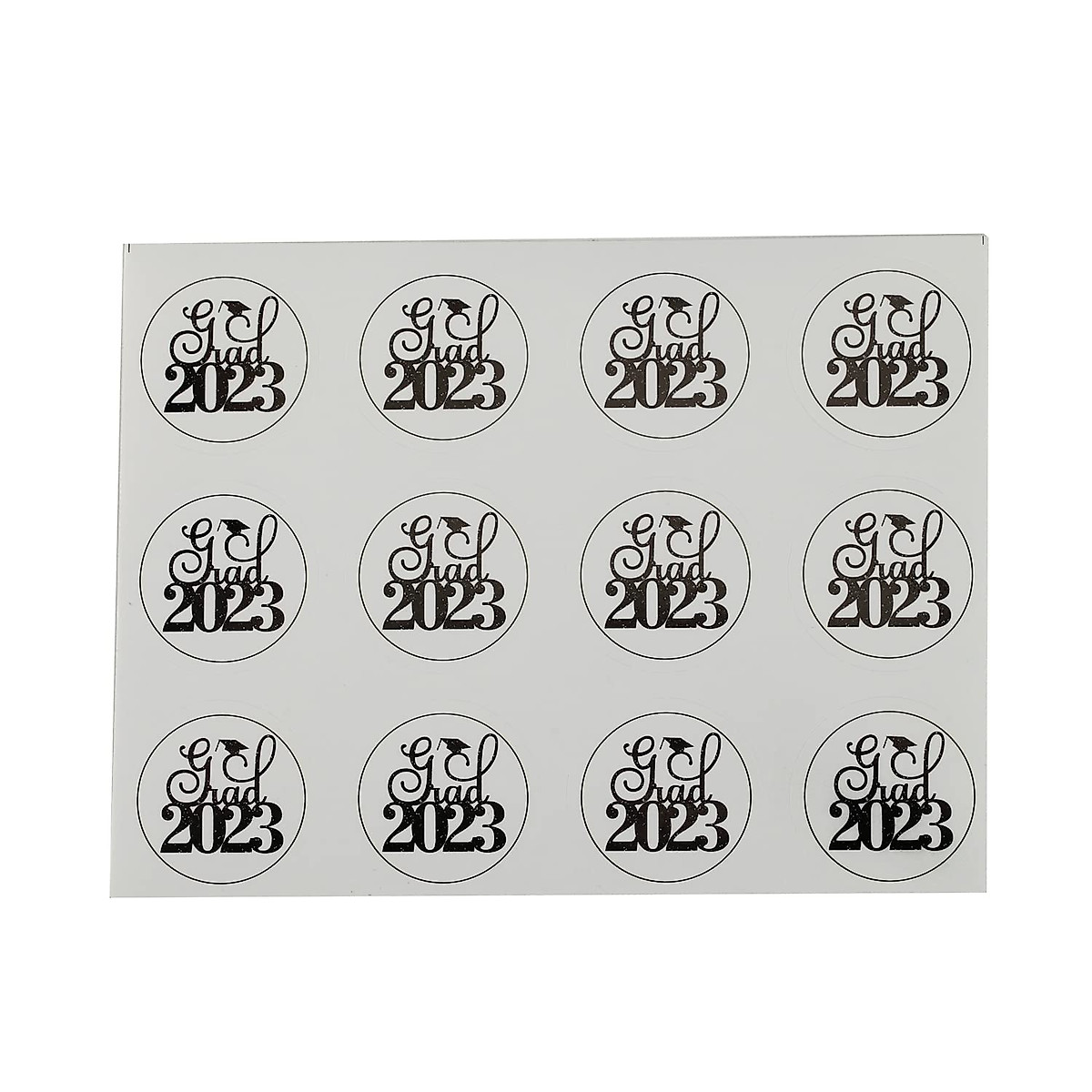 BinaryABC Grad 2022 Stickers,Graduation Envelope Seals,Graduation Party Favor Labels,120Pcs