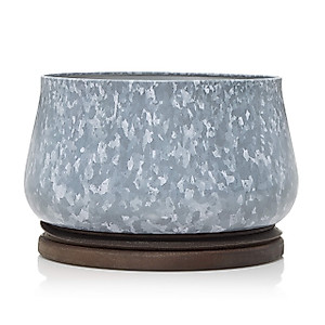 Yankee Candle Fresh Rain Large Outdoor Candle,Light Blue