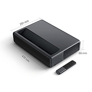 Blacklight Projector Projector,Mini Cinema Projector, 4K Projection TV, Ultra Short Throw Home Theater with Smart Cooling,2000 Lumens 150 Inch TV Projector Projector, for Party, Home, Office