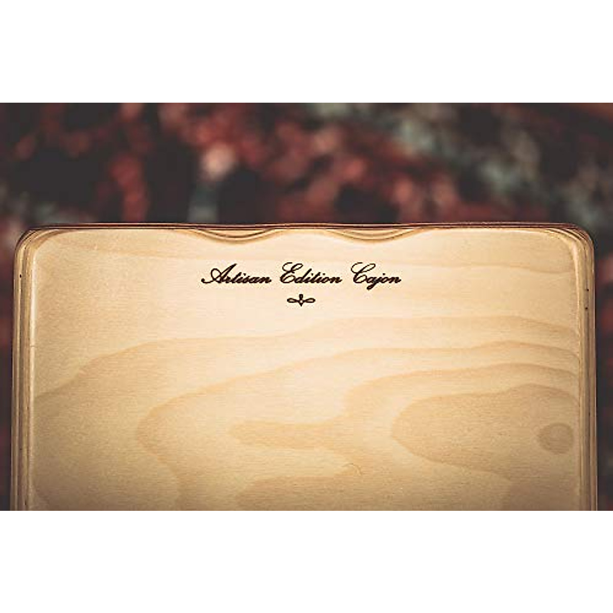 Meinl Artisan String Cajon with Mongoy Frontplate / Baltic Birch Body - MADE IN SPAIN - Bulería Line, 2-YEAR WARRANTY (AEBLMY)