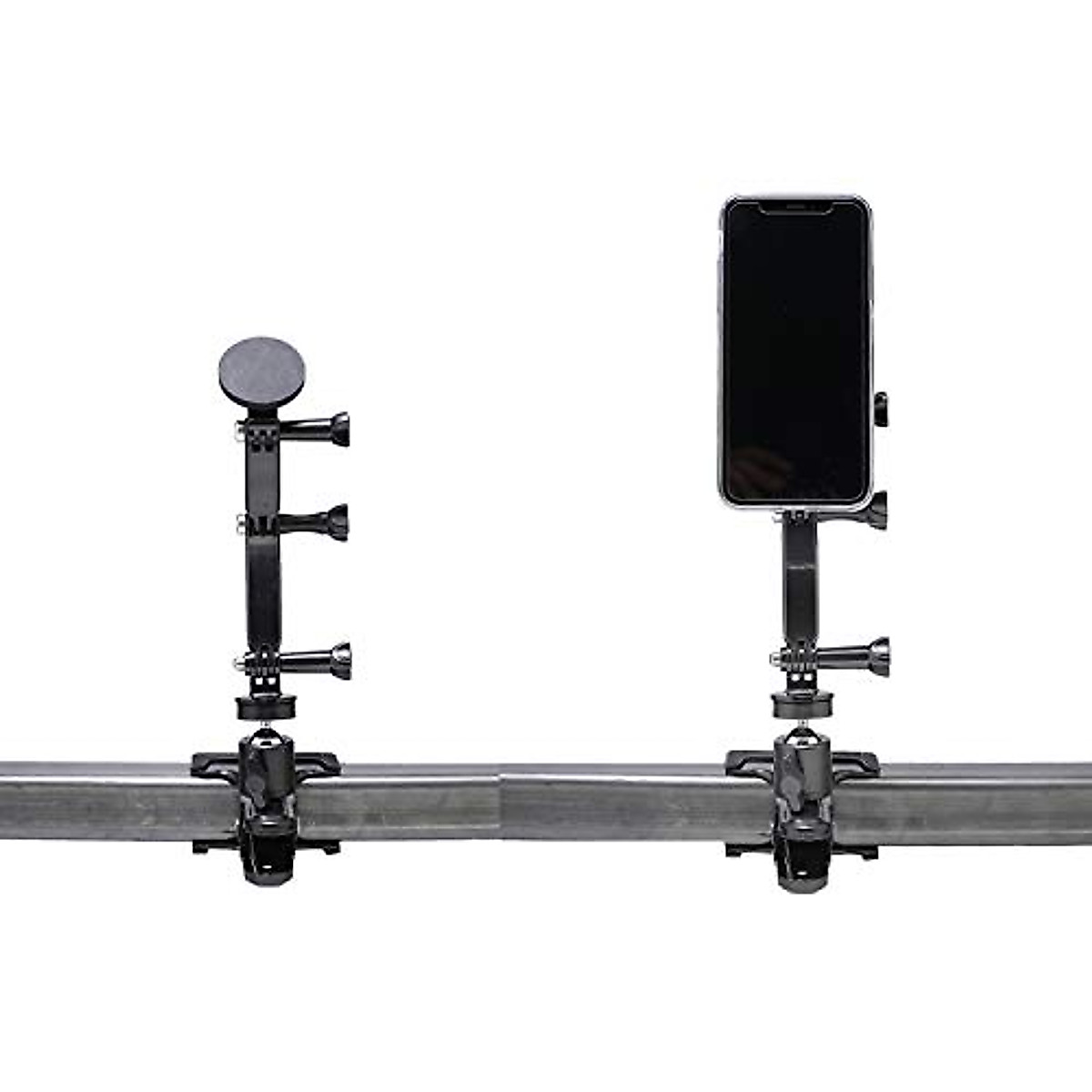 Livestream® Smartphone Ball Head Clamp Mount with Magnetic Mounting System and Extension Kit; Attach to Desk or Table. Easily Adjust Height of Device for Videos, Reading, or Live Streaming.