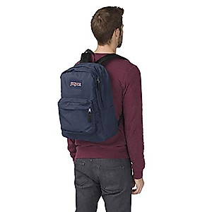 Jansport, Superbreak Backpack, (V11) Navy-Blue, ONESZ.