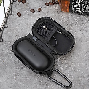 Ferbao Hard Carrying Case Storage Bag Compatible with JBL T280 TWS/for Huwawei Freebuds/for Sony WF-1000XM4 Headphones