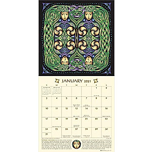 Celtic Mandala 2021 Wall Calendar: Earth Mysteries & Mythology