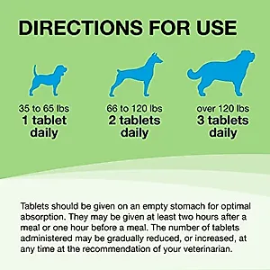 Nutramax Denosyl Liver and Brain Health Supplement for Large Dogs, With S-Adenosylmethionine (SAMe), 30 Tablets
