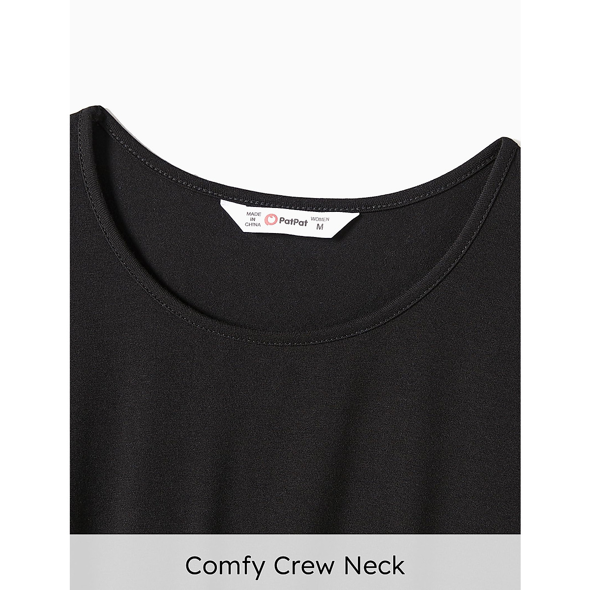 PATPAT Matching Family Outfits Mommy and Me Dresses Matching Set Mom and Daughter Matching Outfits Long Sleeve Patchwork Belted Dress and Button Down Plaid Shirts Khaki Buffalo Plaid Dress for Women M