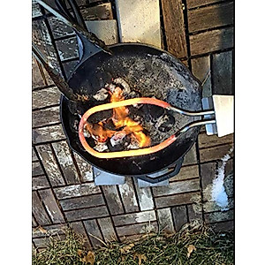 Duke Grills Omaha Electric Charcoal Starter for Grill - 120V - Fast, Safe, Pollution Free Charcoal Starter - Ignites in Minutes - Campfire/BBQ Grill Cooking - Easy Fire Starter (1)