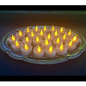 Topstone Led Candles with Remote and Timer,Warm Yellow Flameless Candles,Big Capacity Battery Operated Tea Light,Best for Wedding and Festival Decoration,Pack of 12