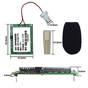 Taidacent Industrial Grade Noise Decibel Detection Module Sound Sensor Sound Level Meter Sound Measurement (TTL-5V)