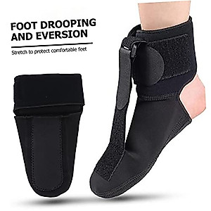 Healvian Splint 1pc Foot Drop Orthotics Night Splint Orthotics for Plantar Fasciitis Tool Stand Foot up Brace for Feet Foot Support Brace Valgus Orthosis Foot Splint Support Sock