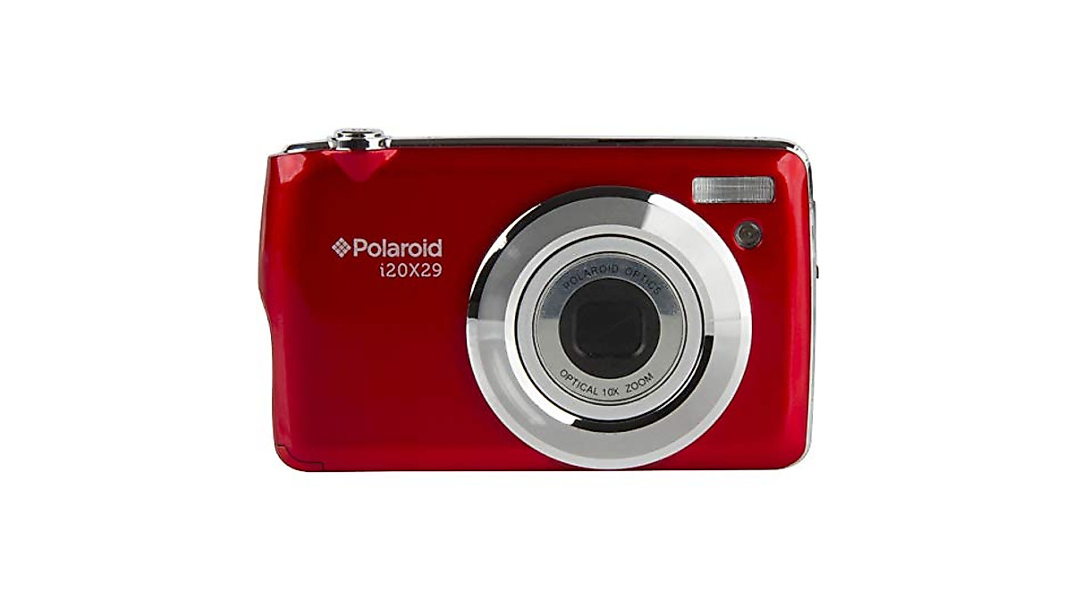 Polaroid i20X29 Red Digital Camera: 20MP, HD Video, 10x Zoom