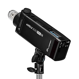 Flashpoint eVOLV 200 Pro TTL Pocket Flash Kit - AD200 Pro, Glow EZ Lock Quick Octa Large Softbox with Bowens Mount (36in), Handheld Grip S-Type Bracket Bowens Mount Holder for Speedlite Flash Softbox