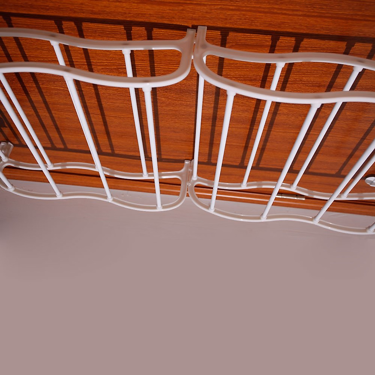 12 Layers Wall-mounted Shoe Rack Door Over Hanging Organizer White