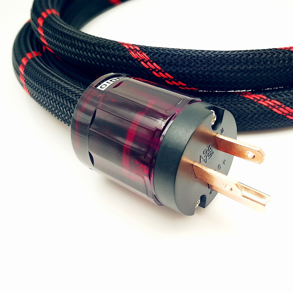 WAudio Hi-End HiFi Audio AC Power Cable Power Cord US Plug - 10FT (3M)