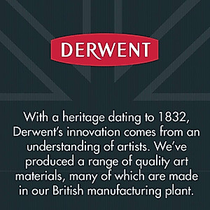 Derwent Colorsoft Pencils, 4mm Core, Metal Tin, 36 Count (0701028)