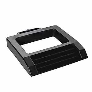 Rubber Pallet Jack Stopper Wheel Truck Chock Heavy Duty Pallet Jack Chock, Black Stop Chock for Truck Pallet Jack 14.2" Length x 11.4" Width x 2" Height