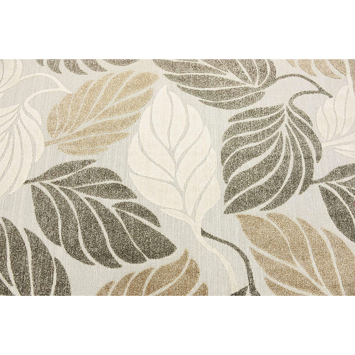 Unique Loom Outdoor Botanical Collection Area Rug - Augusta (7' 1" x 10' Rectangle, Beige/ Ivory)